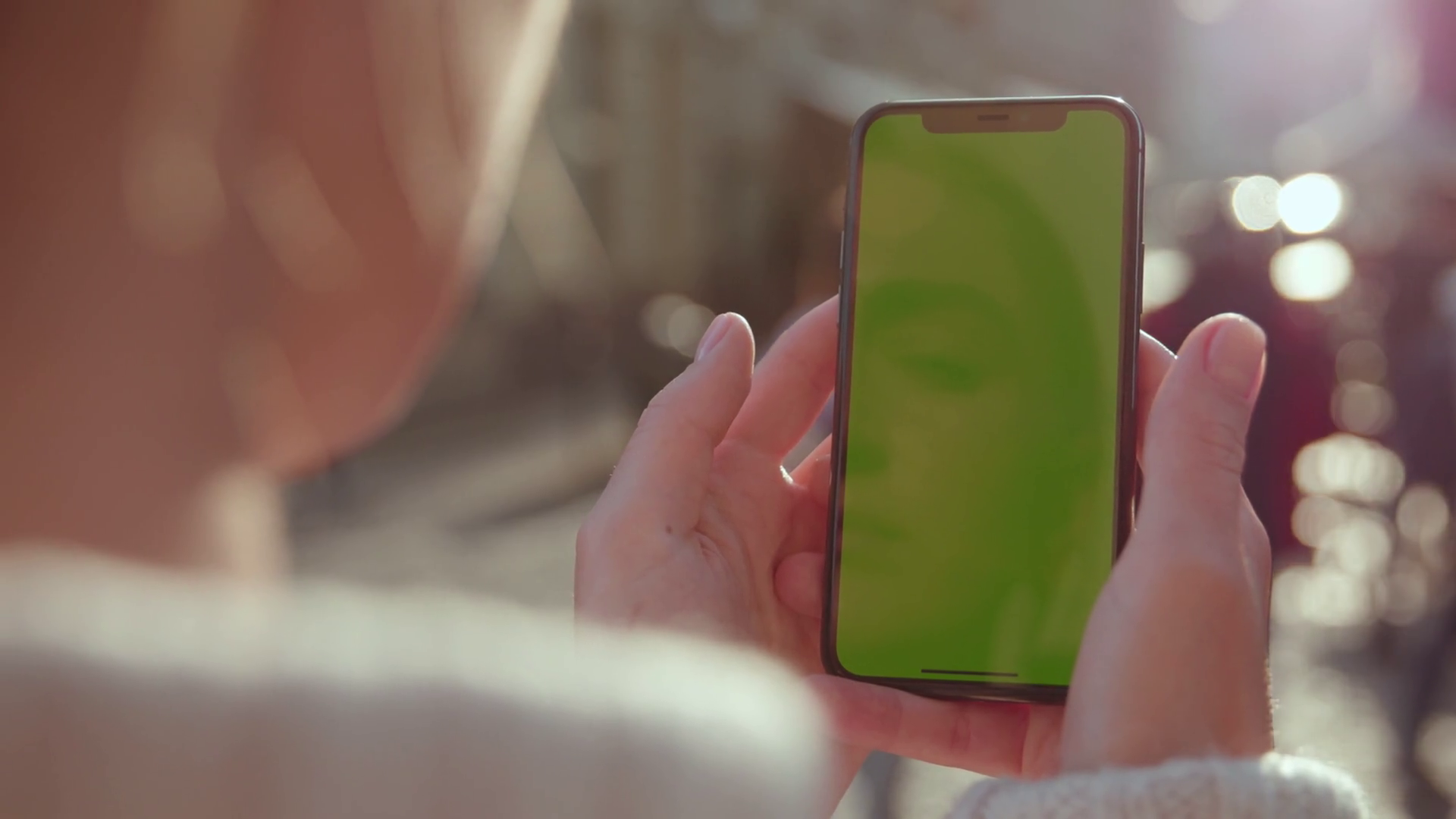 Casual Woman Browsing Technology On Stock Footage SBV-337866524 ...