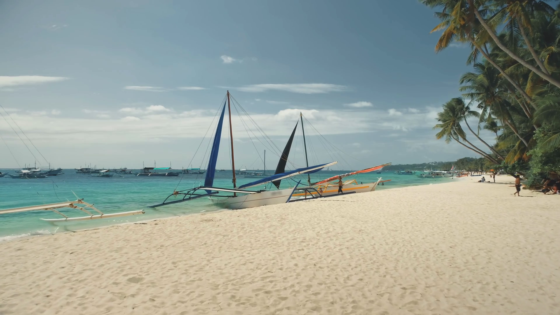 Philippines Boracay Island Close-up Stock Footage SBV-347796923 ...