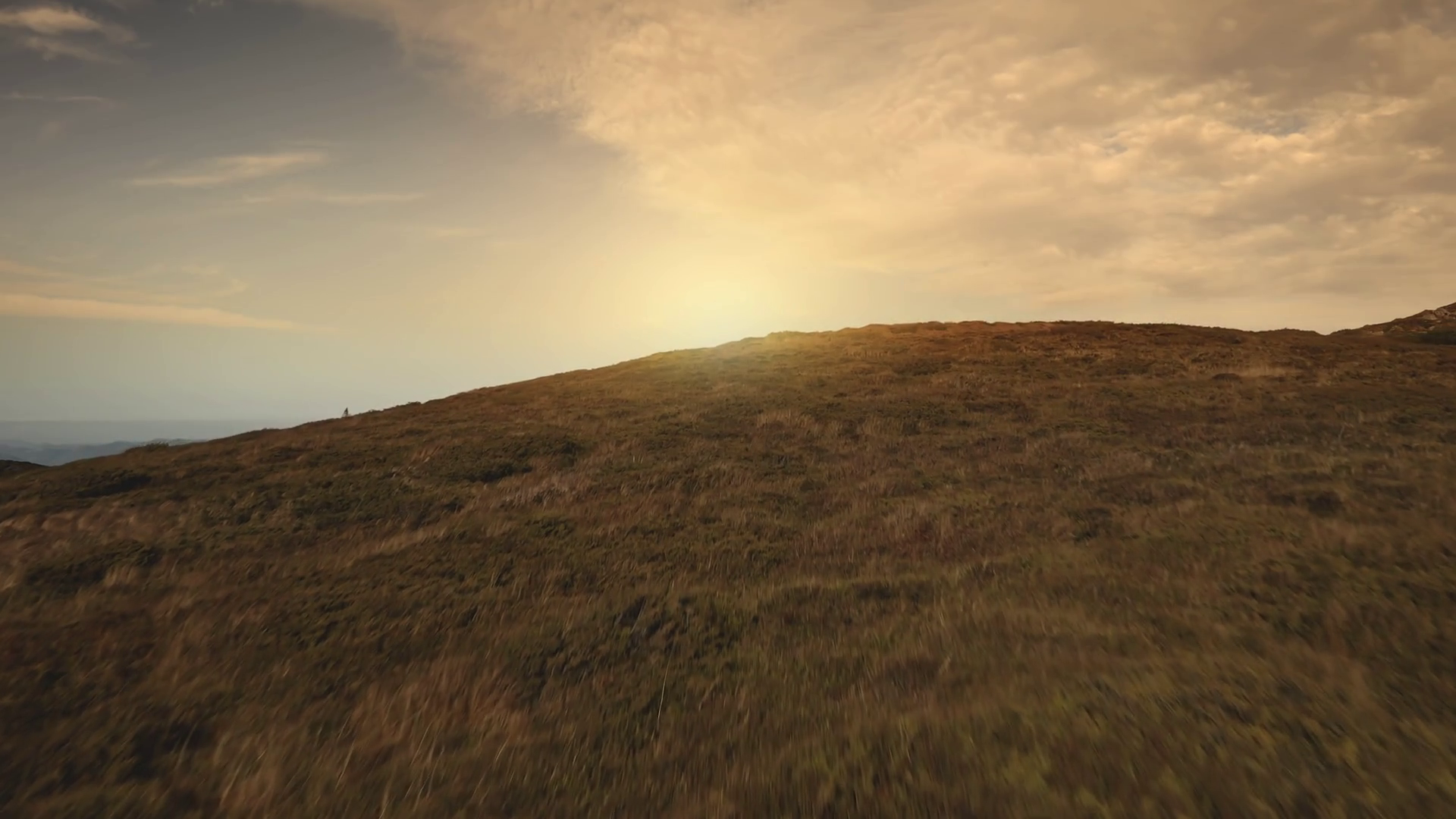 Sun Shine Over Mountain Timelapse Aerial Stock Footage SBV-348387030 ...