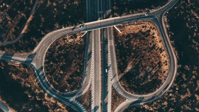Landscape Drone Shot Of Mallam Junction Accra Stock Footage: Royalty ...