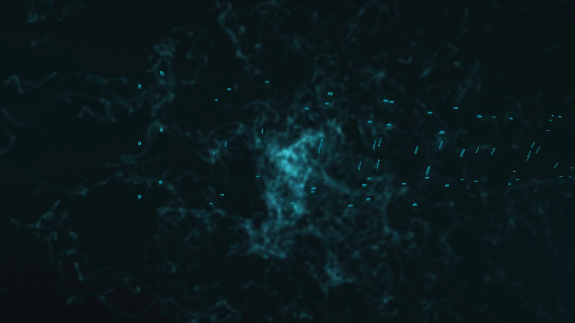 Computer Graphic Of Blue Elements Creating Stock Motion Graphics SBV ...