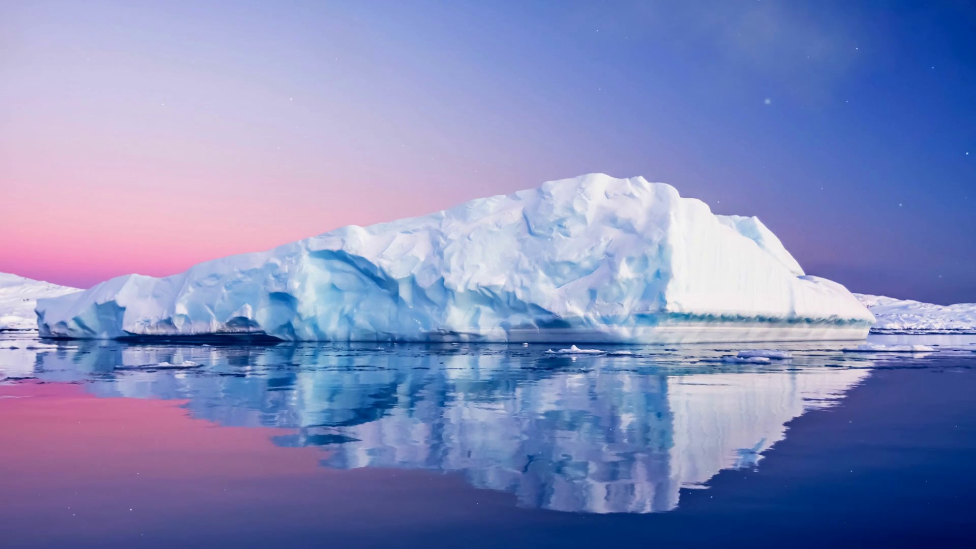 Antarctic Nature Huge Long Iceberg With Stock Footage SBV-348051416 ...