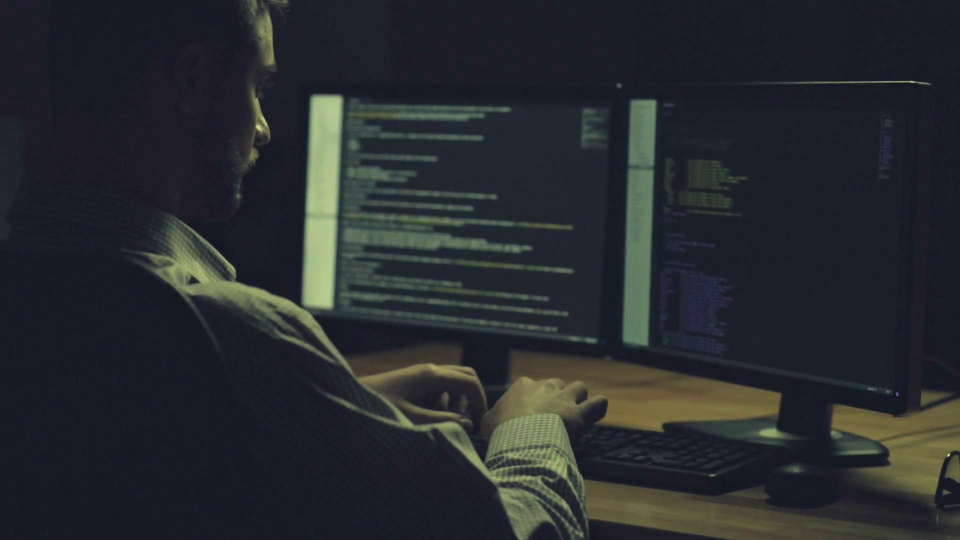 Hard Working Man Working At Night Stock Footage SBV-314411974 - Storyblocks