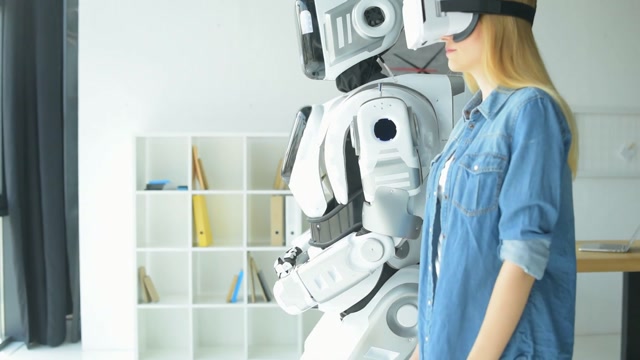 Robot Girl Inflation Stock Footage: Royalty-Free Video Clips - Storyblocks