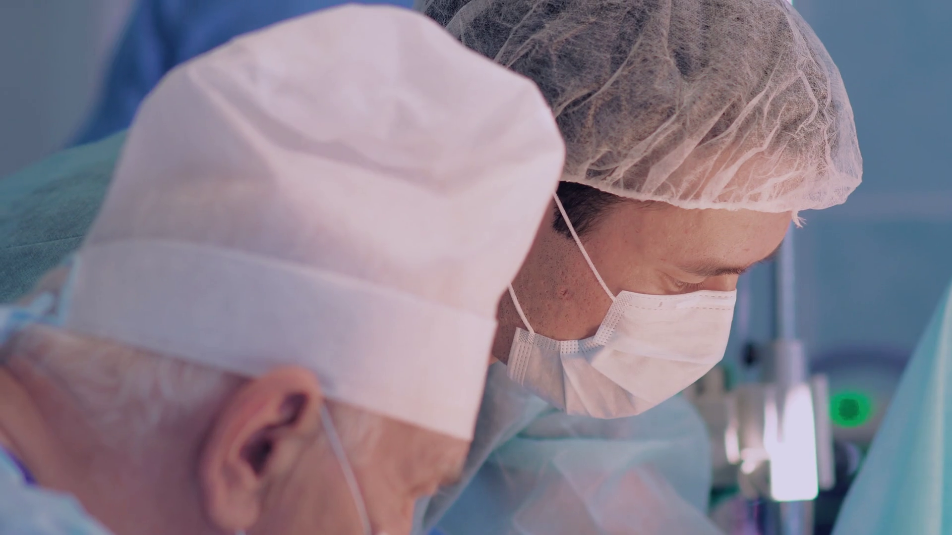 Close-up Of Two Surgeons During Operation Stock Footage SBV-310294158 ...