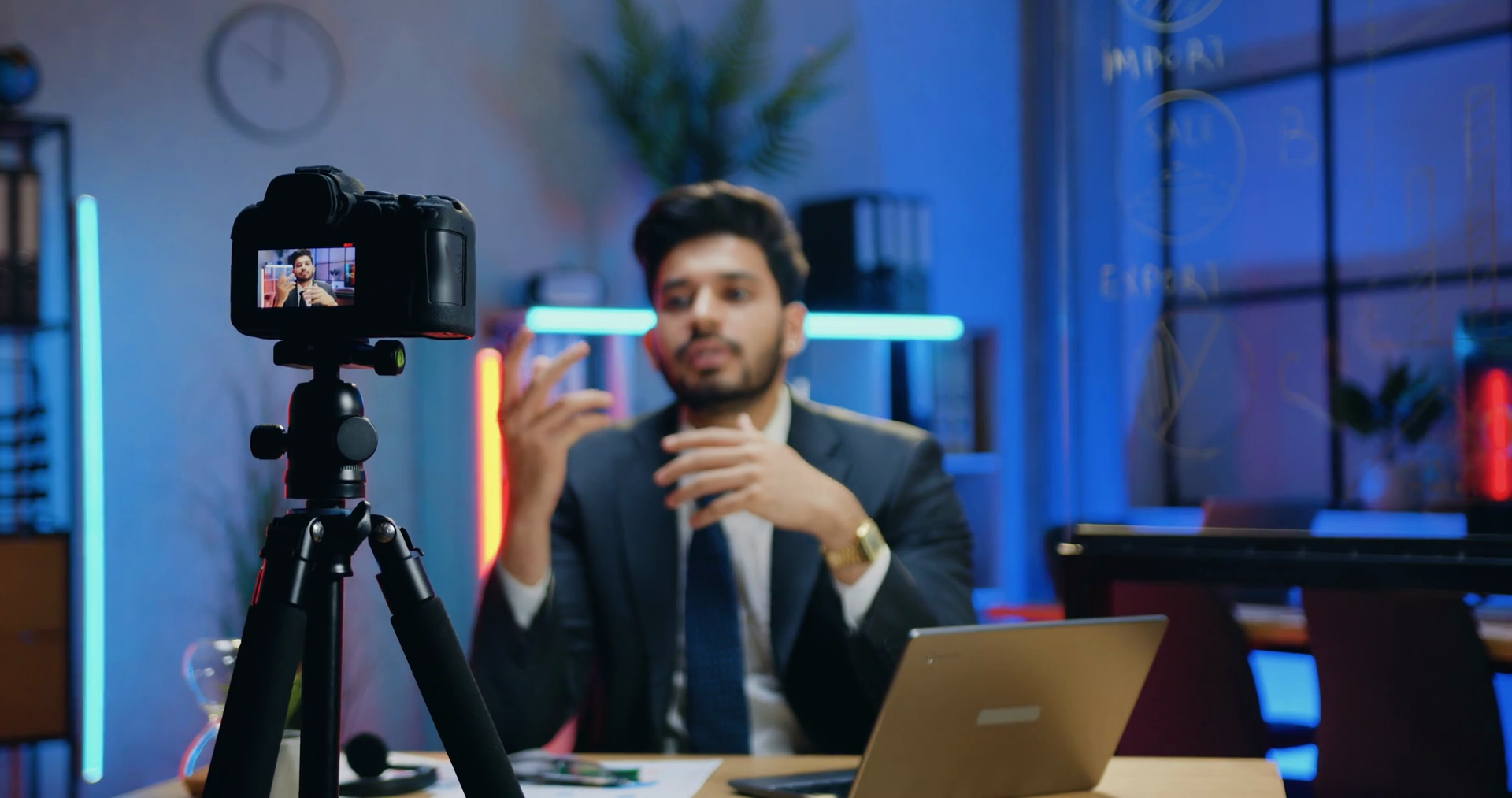 Good-looking Successful Professional Skilled Stock Footage SBV ...