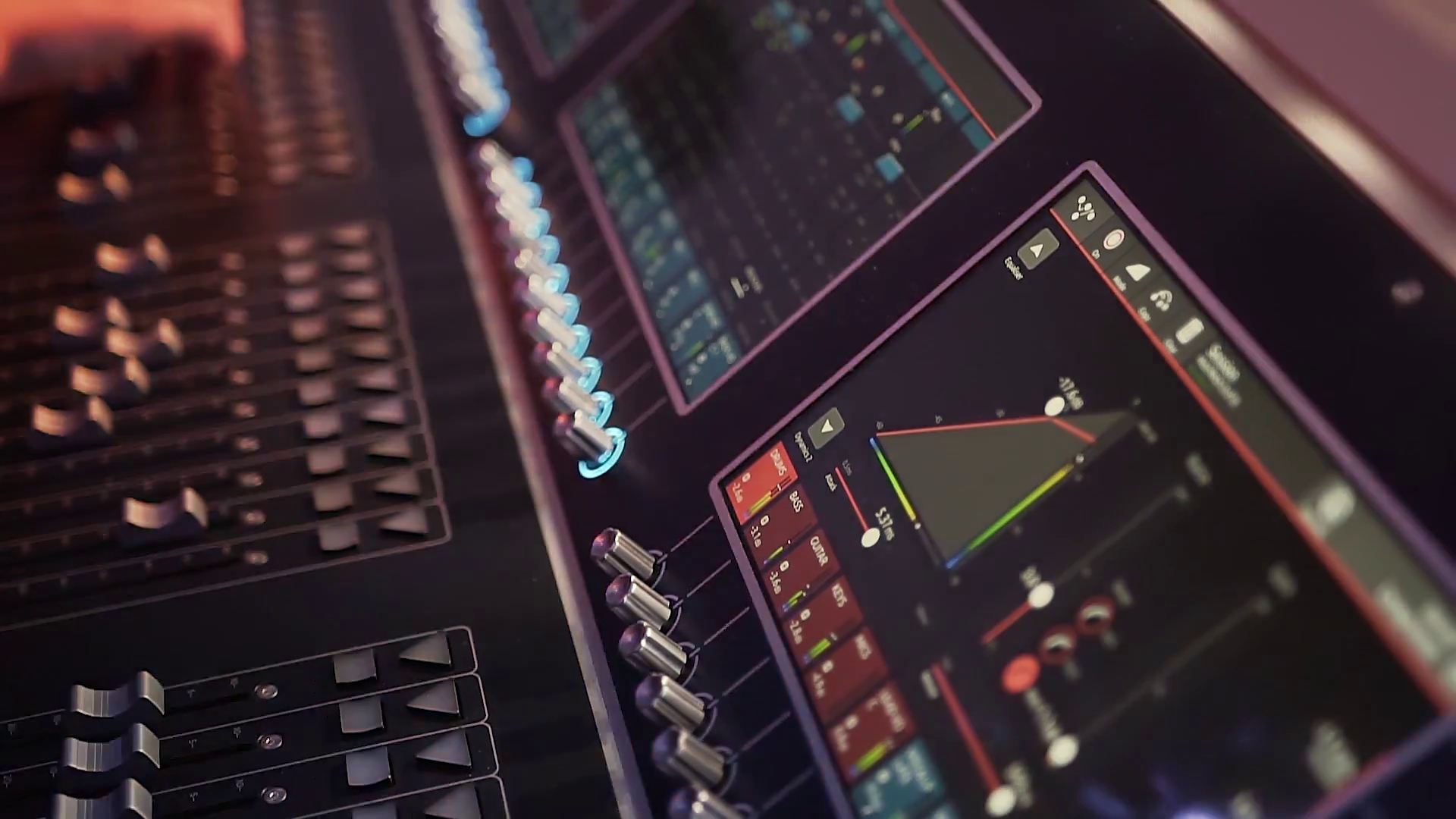 Audio Mix Desk At Concert Man Working On Stock Footage SBV-321151439 ...