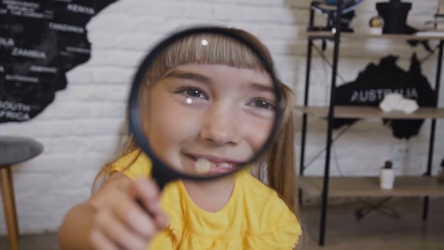 Little Girl Eye | Places and Landmarks stock footage - Storyblocks