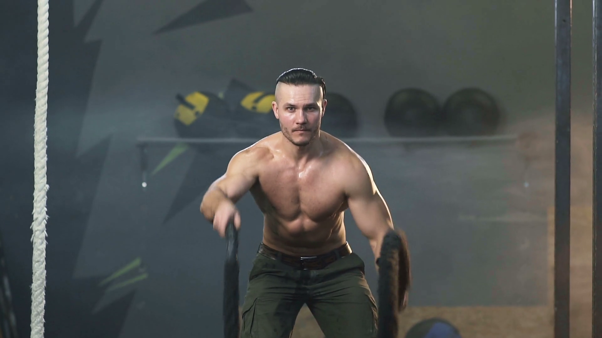 Portrait Shot Of Determined Young Man Stock Footage SBV-333968074 ...