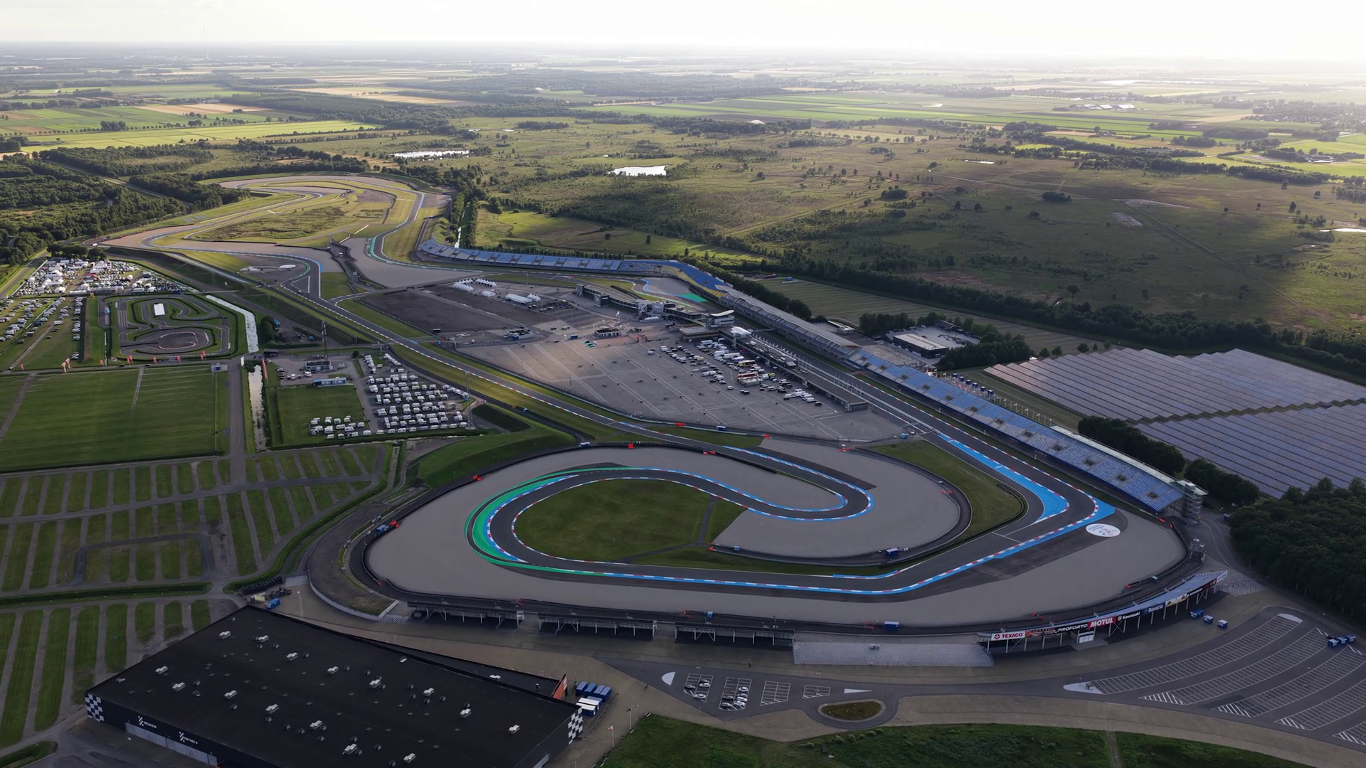 Race Track In Motor Sports Circuit Stock Footage SBV-352477612 ...
