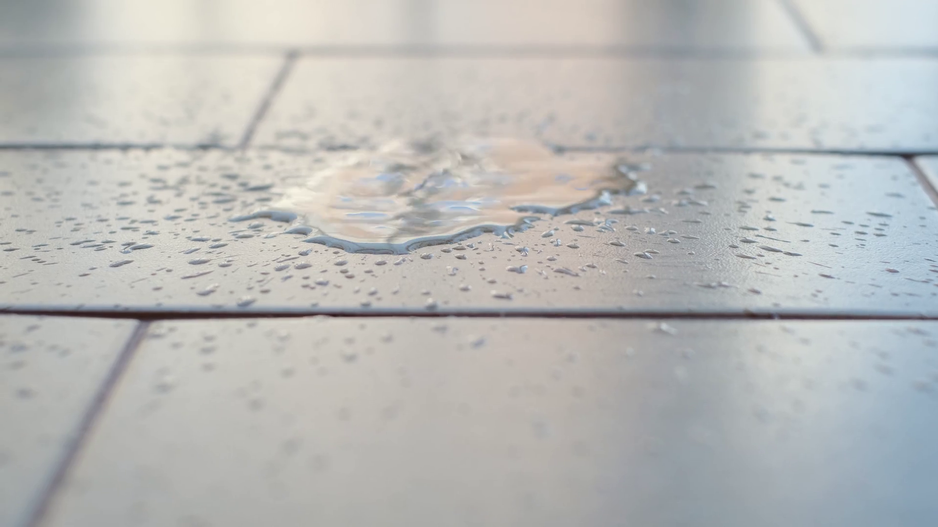 Water Dripping On Floor Result Of Flood Stock Footage SBV-347699132 ...