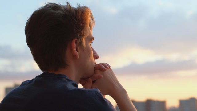 Thinking Sunset Stock Footage: Royalty-Free Video Clips - Storyblocks