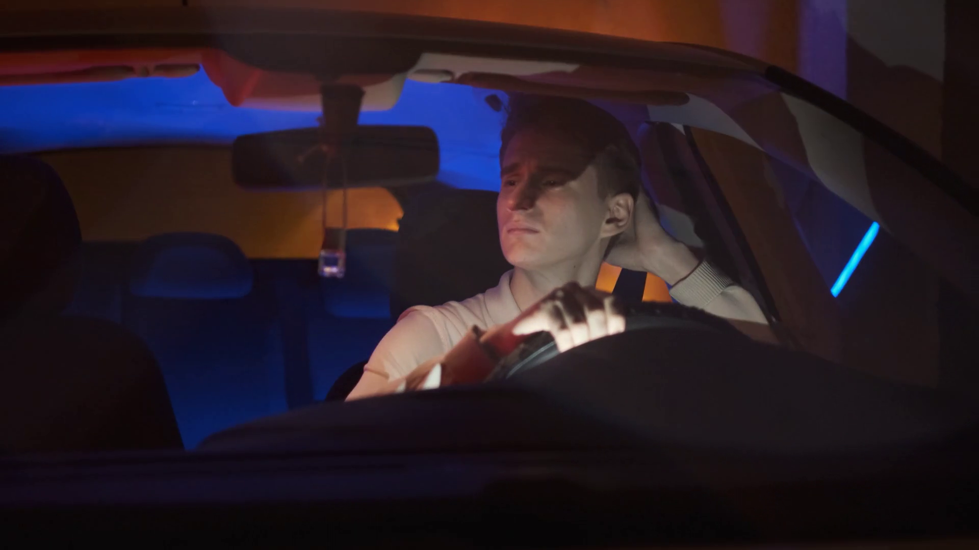 A Drunk Driver Stopped Traffic Police Stock Footage SBV-352038504 ...