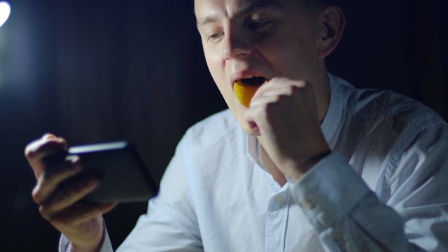 Man Watching Video Stock Footage: Royalty-Free Video Clips - Storyblocks