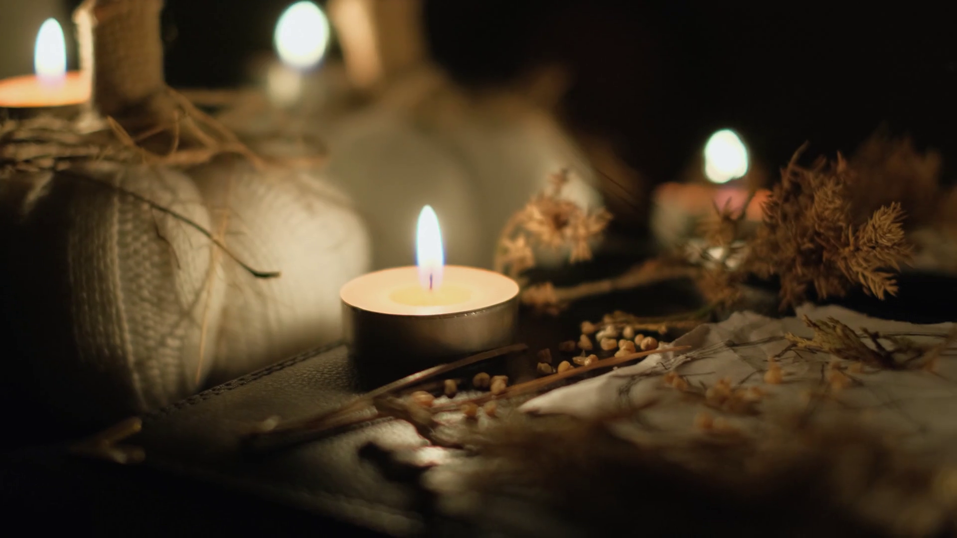 Magic Items Witchcraft Divination Burning Stock Footage SBV-347635124 ...