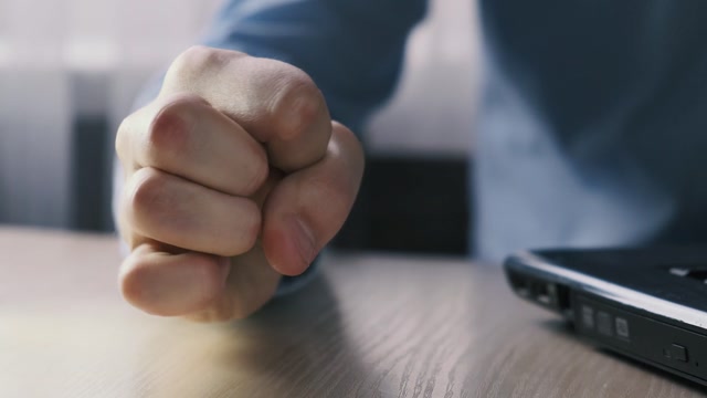 An Angry Hand Stock Footage: Royalty-Free Video Clips - Storyblocks