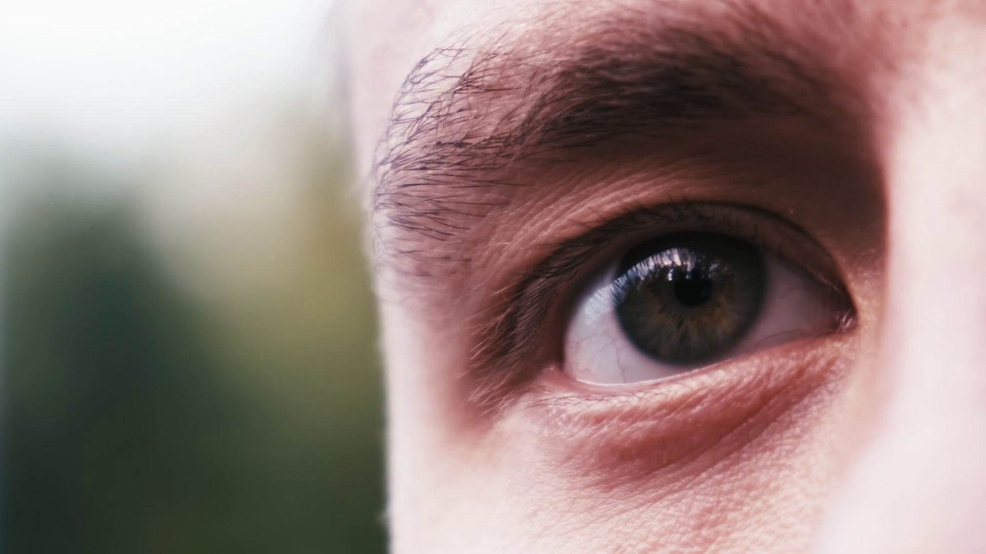 Eye of a young man super close up Stock Video Footage - Storyblocks