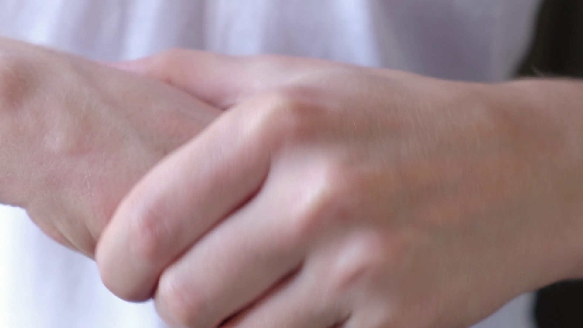 Man Applying Hand Cream Body Gel Close-up Stock Footage SBV-338655766 ...