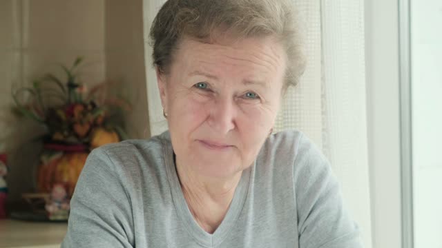 Female Beauty Old Woman Stock Footage: Royalty-Free Video Clips ...