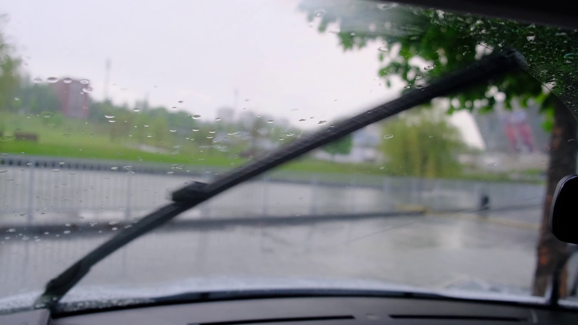 Running Car Wipers In Rain Stock Footage SBV-338410241 - Storyblocks