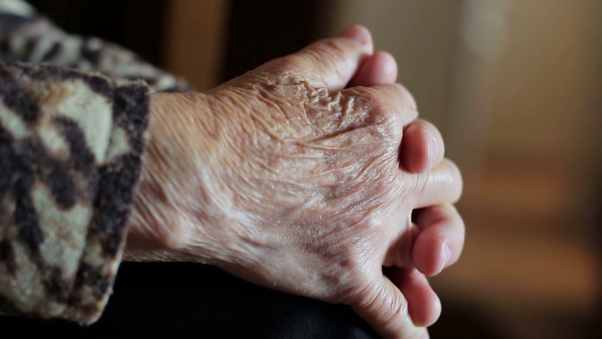 Wrinkled Hands Of Old Woman Concept Of Old Stock Footage SBV-317774256 ...
