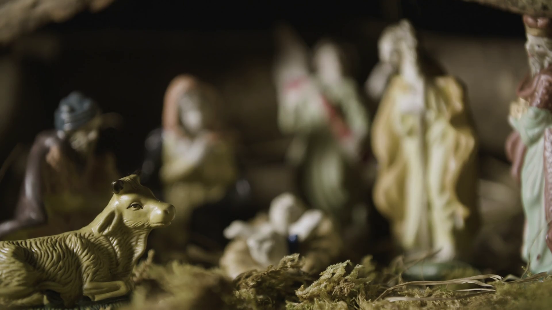 Baby Jesus Crib, close up Stock Video Footage 00:08 SBV-329296685 ...