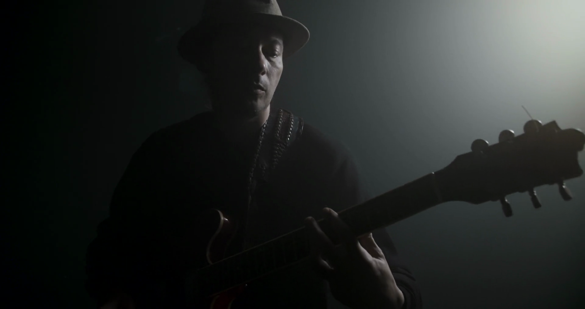Guitar Player Wearing Hat Stock Footage SBV-332344776 - Storyblocks