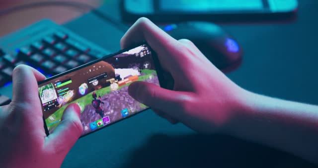 Mobile Gaming Stock Footage: Royalty-Free Video Clips - Storyblocks