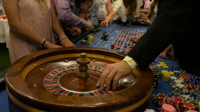 Roulette Table Spinning Animation Stock Footage: Royalty-Free Video ...