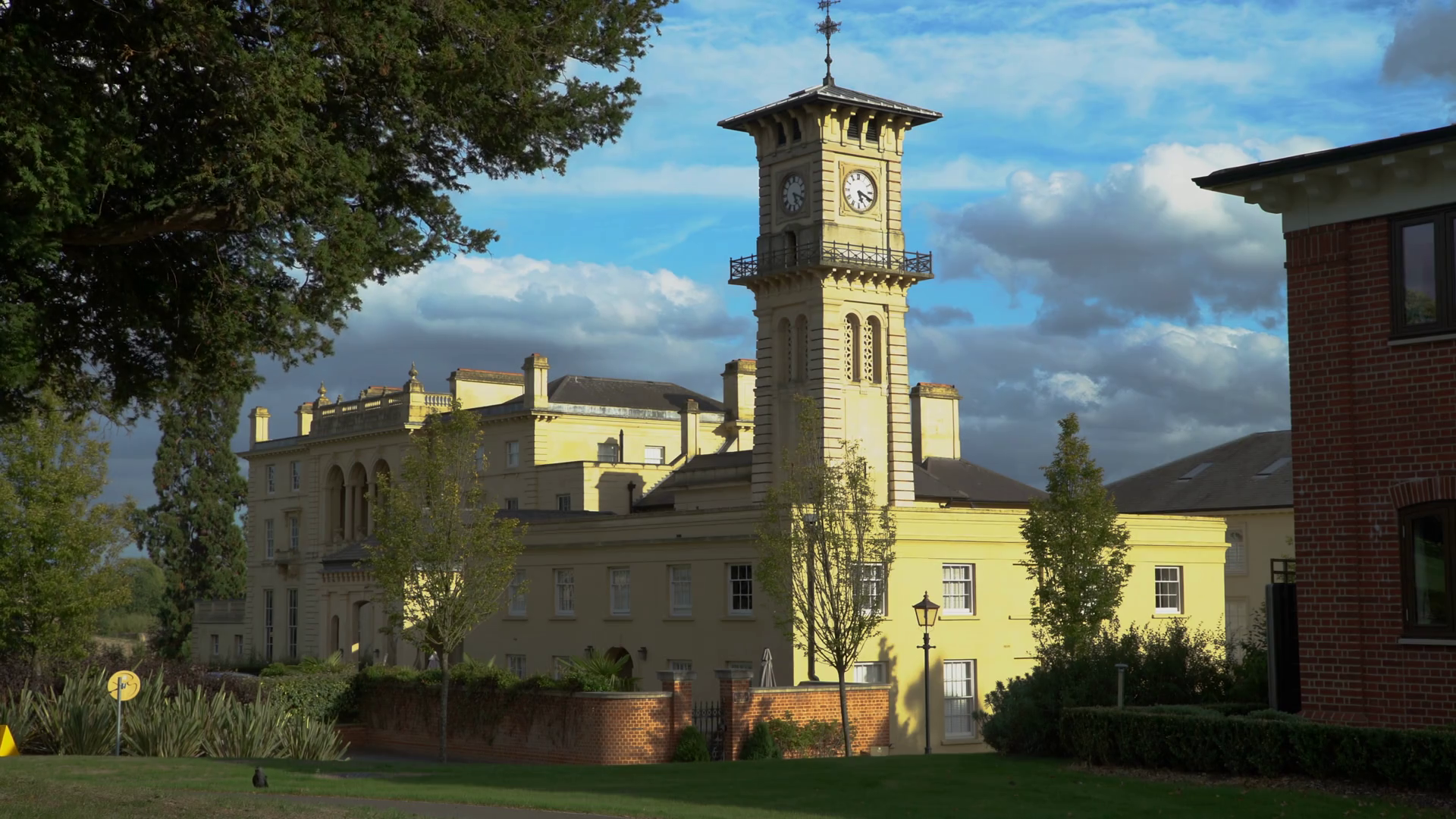 Historical Raf Bentley Priory Main Building Stock Footage SBV-328801883 ...