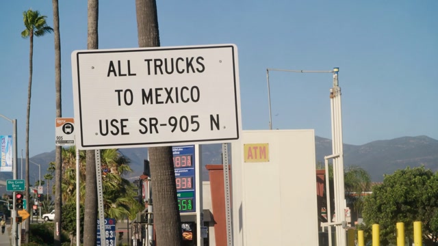 Border Crossing Mexico Stock Footage: Royalty-Free Video Clips ...