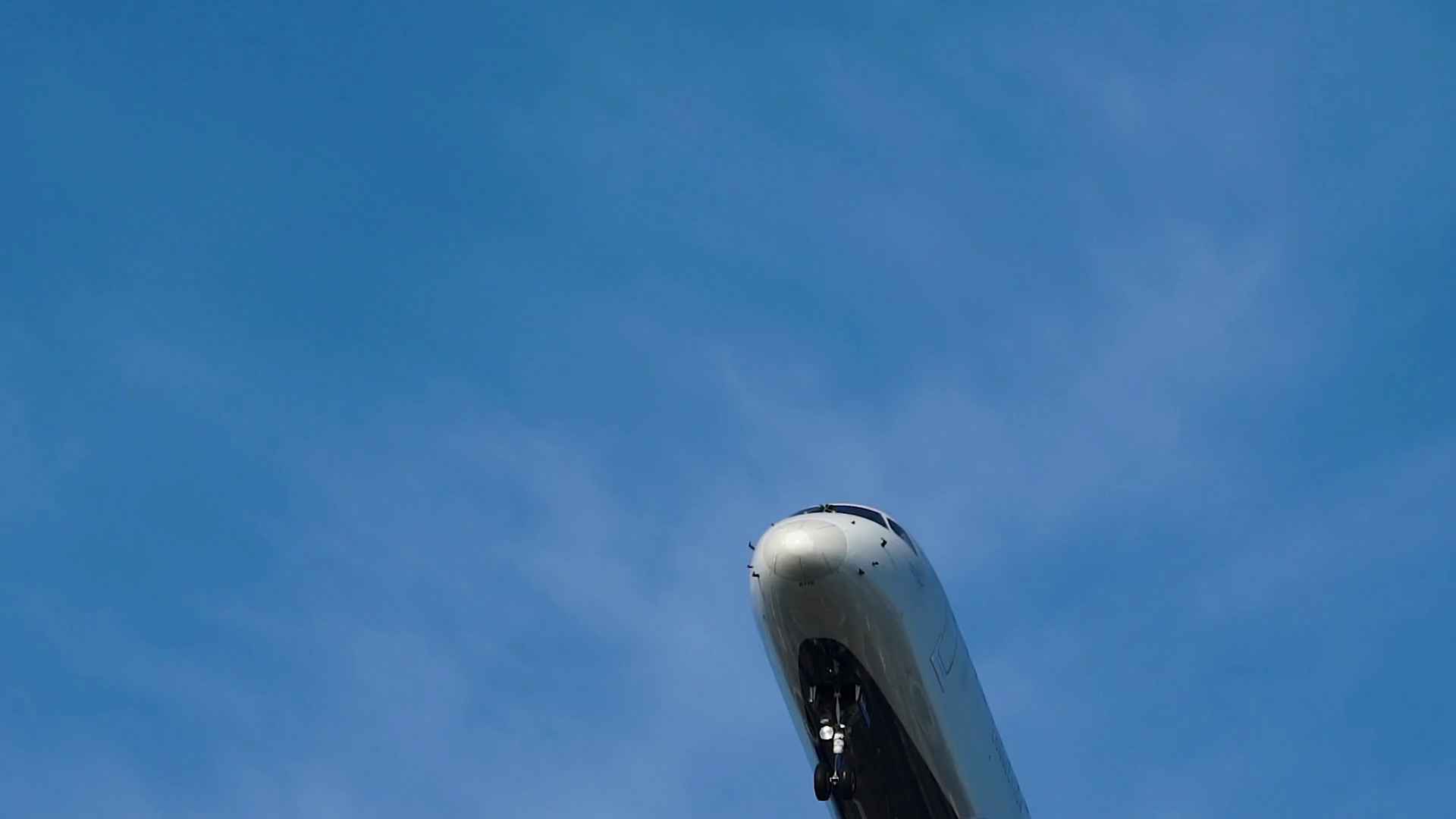 Slow Motion Closeup Delta Airlines Jet Stock Footage SBV-337834160 ...