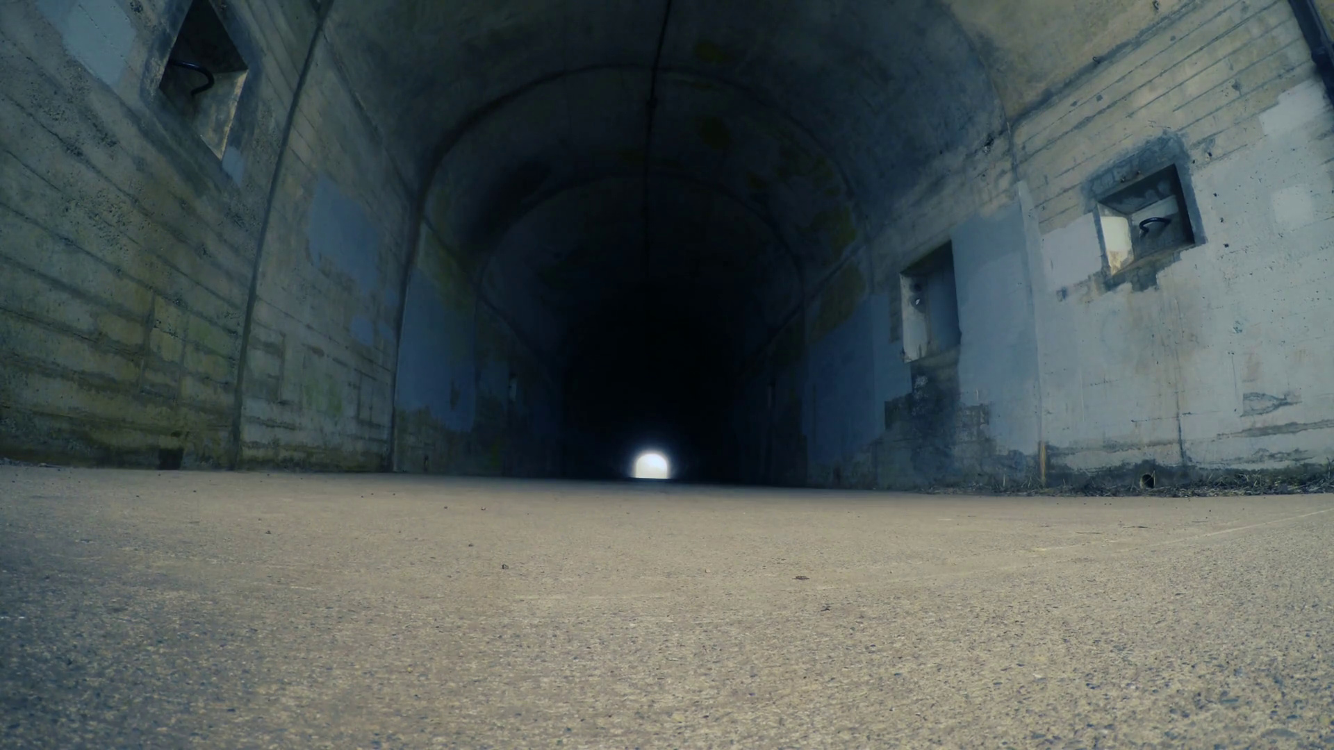 Terrified Man Runs Screaming Through Creepy Stock Footage SBV-328804380 ...
