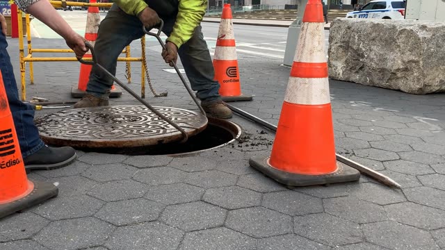 Sewer Manhole Stock Footage: Royalty-Free Video Clips - Storyblocks