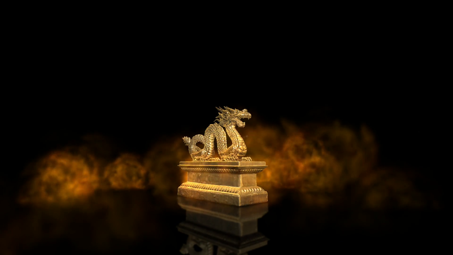 Animation Of Dragon With Fire Stock Motion Graphics SBV-300264743 ...