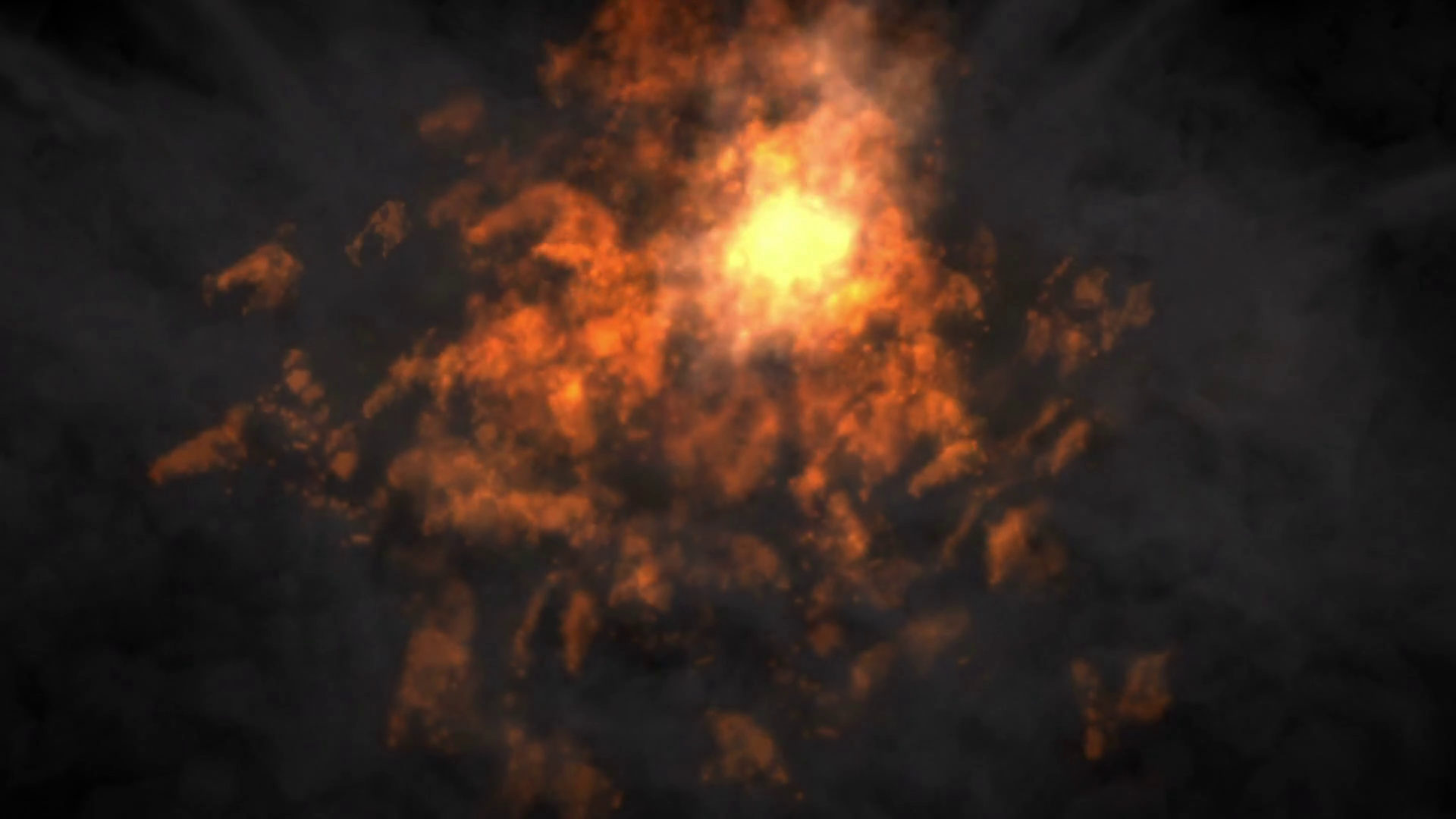 Digital Animation of a cosmic Explosion in 4K Motion Background ...