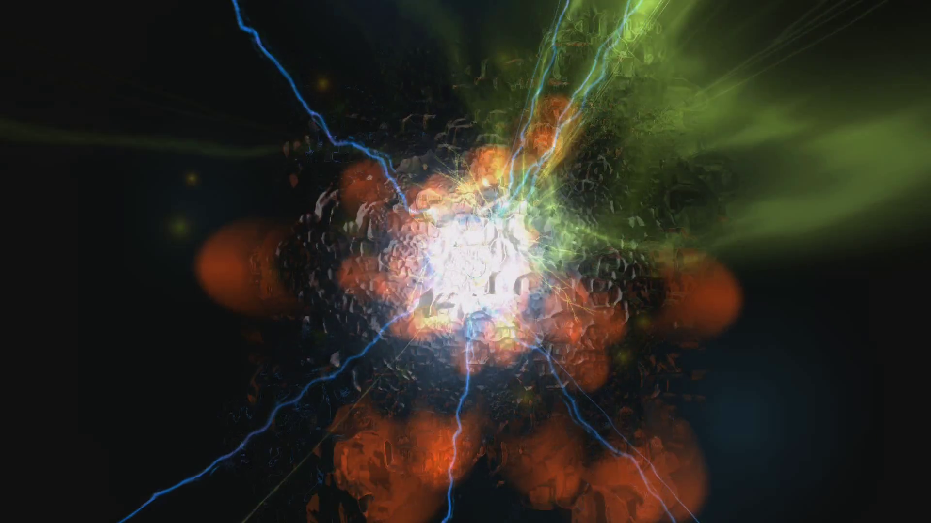 Digital Animation of magic Flashes Motion Background 00:15 SBV ...