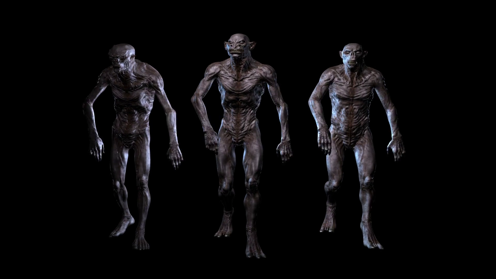 Digital 3d Animation Of Ugly Creatures Stock Motion Graphics SBV ...