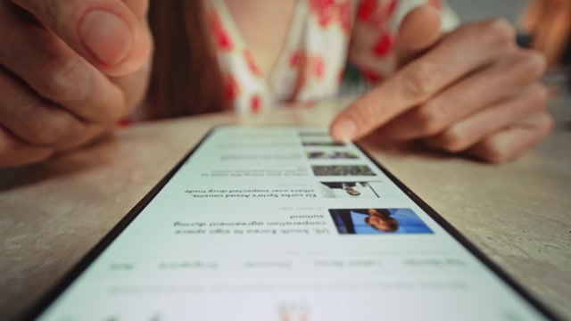 Scrolling Through Social Media Stock Footage: Royalty-Free Video Clips - Storyblocks