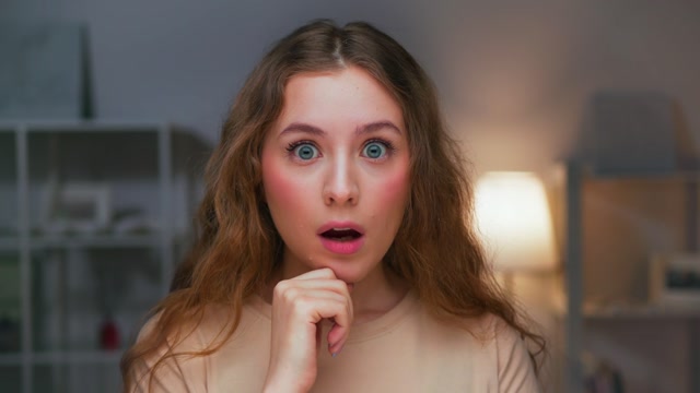 Surprised Teen Girl Stock Footage: Royalty-Free Video Clips - Storyblocks