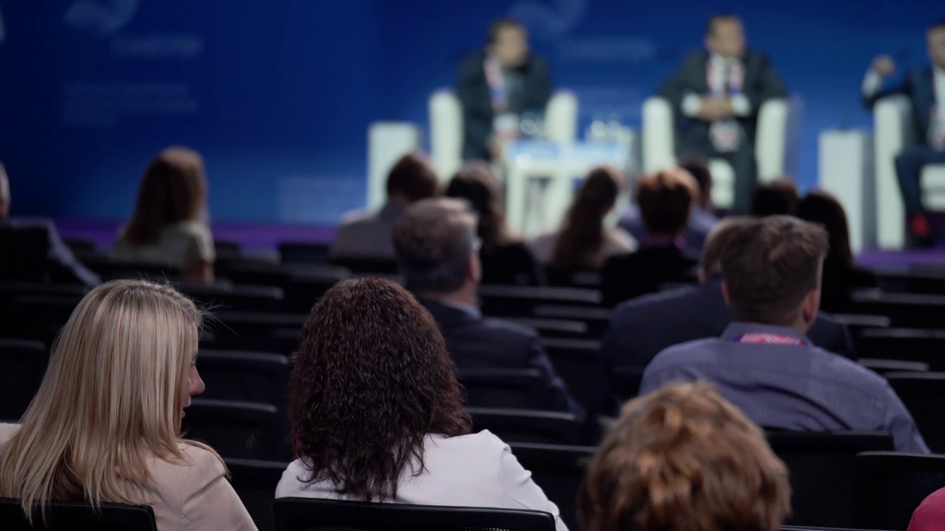 Tv Reportage From Political Congress Stock Footage SBV-348721019 ...