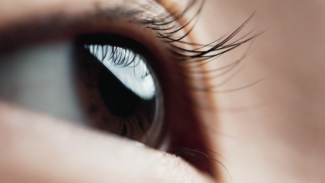 Close Up Of Ethnic Eyes Watching Screen Stock Footage: Royalty-Free ...