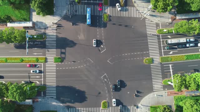 Intersection Stock Footage: Royalty-Free Video Clips - Storyblocks