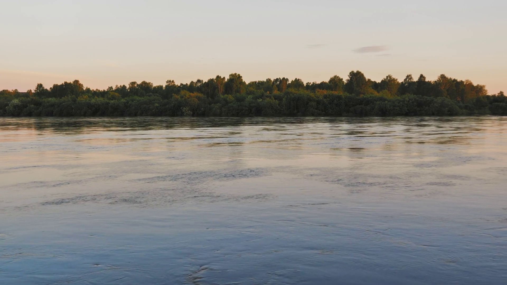 Waves On Water Surface Of River At Beautiful Stock Footage SBV ...