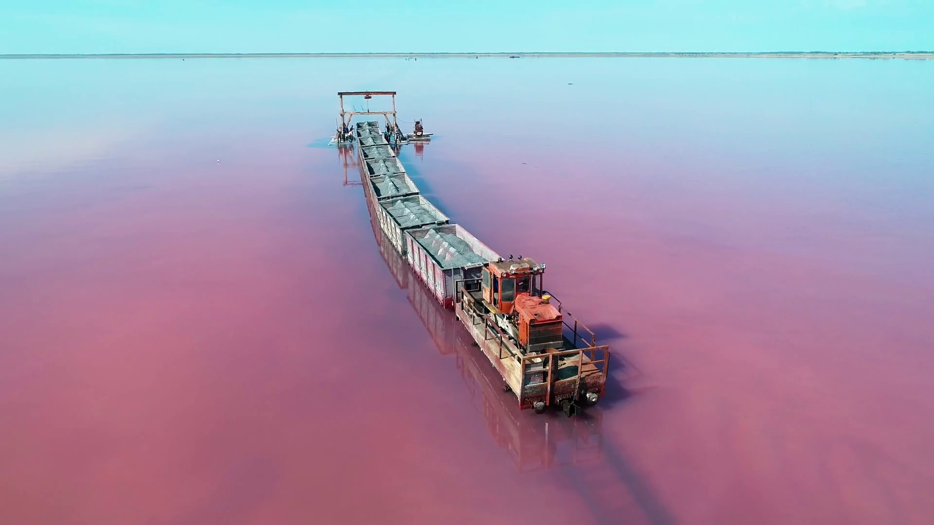 Aerial Of Old Train Standing On Railway In Stock Footage SBV-348489252 - Storyblocks