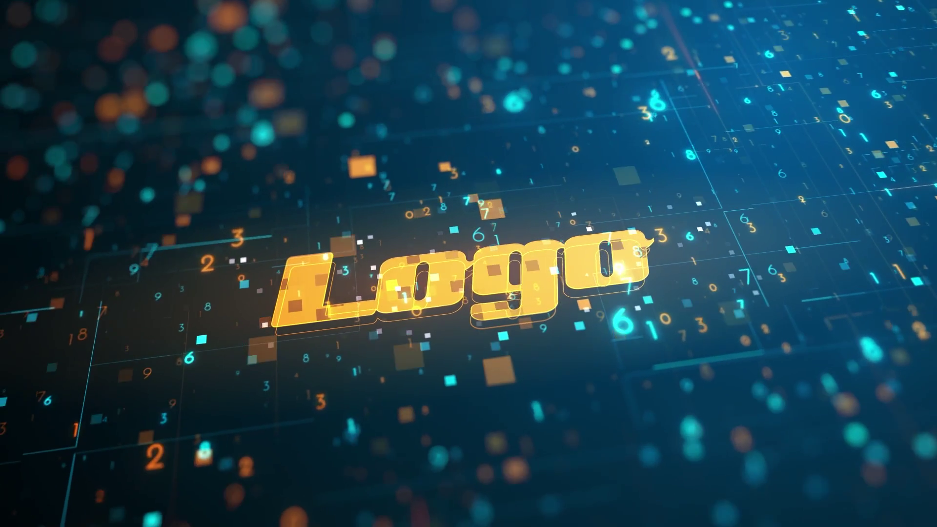 AE Template: Futuristic Logo Reveal | Effects SBV-351863867 - Storyblocks