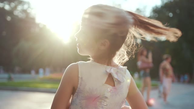 Girl With Two Ponytails Stock Footage: Royalty-Free Video Clips - Storyblocks