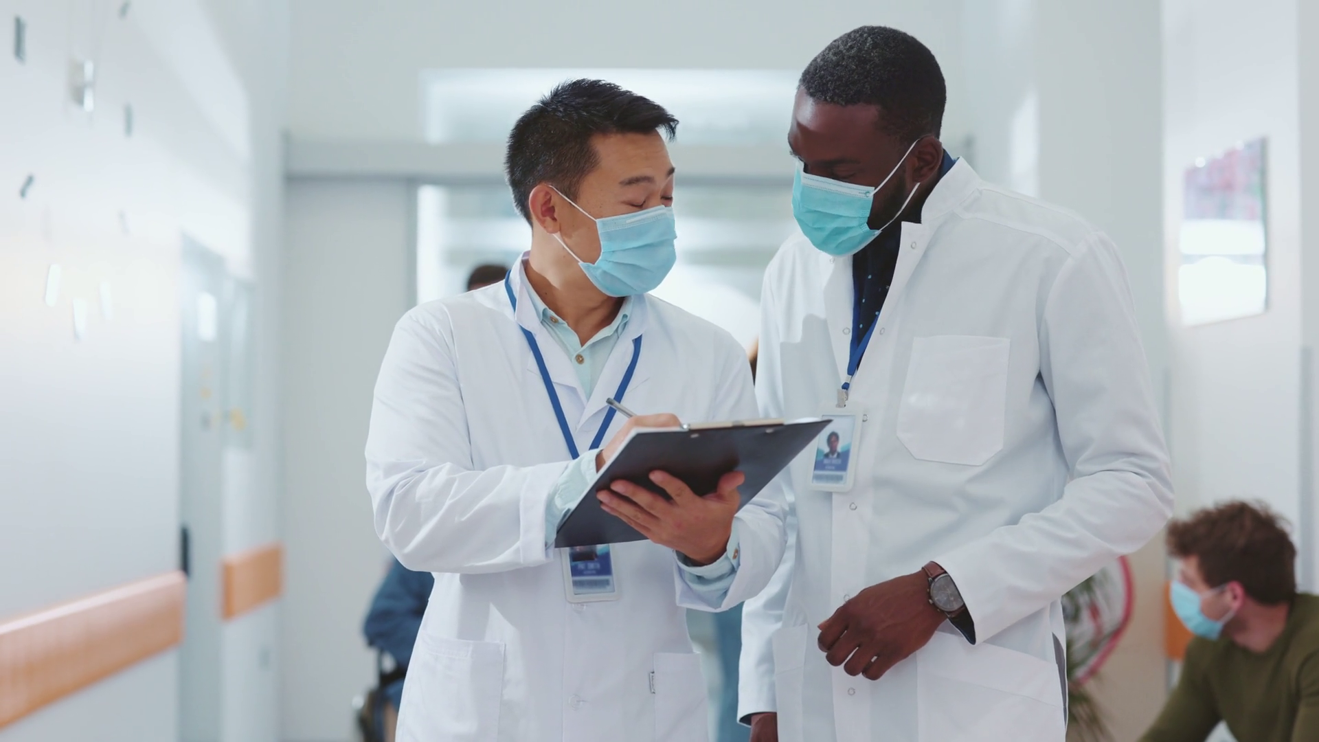 Healthcare Professionals Working Together Stock Footage SBV-351938723 ...