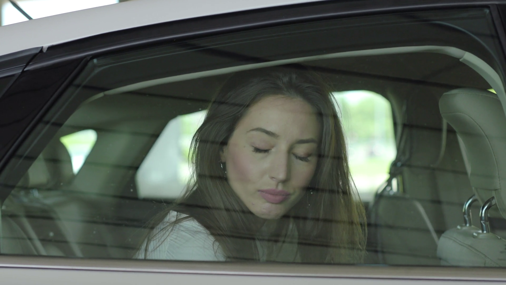 Close Up Young Woman Arrested Police Stock Footage Sbv 351920508