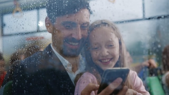 Stalker Watching Family Through Window Stock Footage: Royalty-Free ...